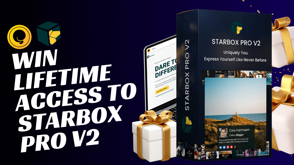 Your Author Bio Needs a Hero – Win Lifetime Access to Starbox PRO v2!